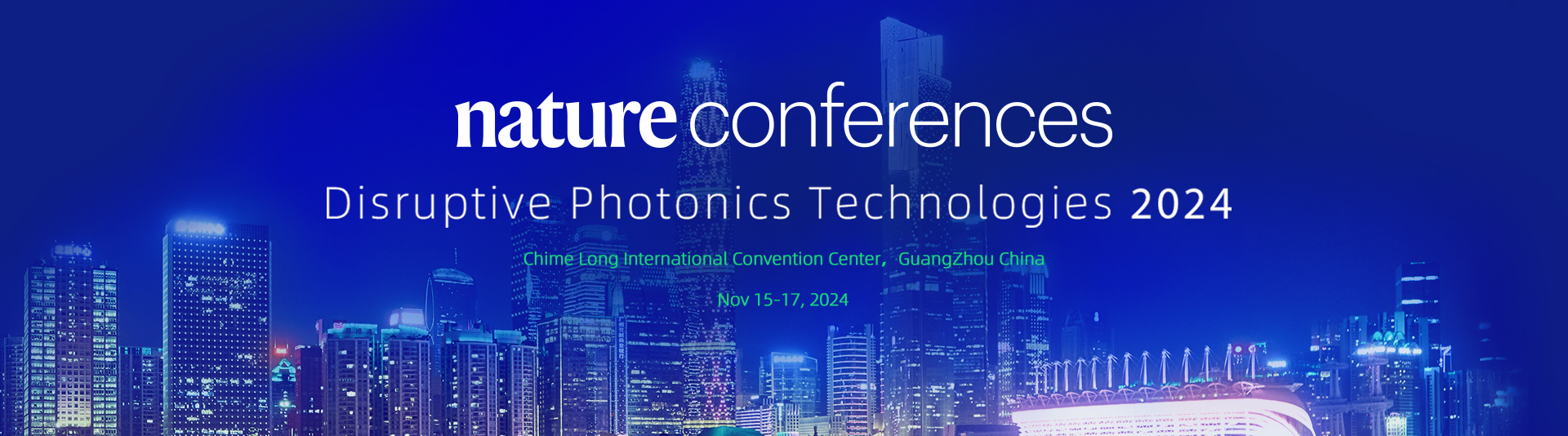nature conferences on Disruptive Photonics Technology 2024